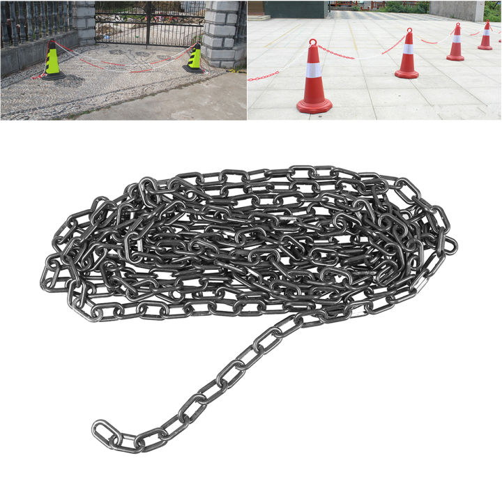 Plastic Chain Safety Cone Hanging Site Barrier Belt Strap Accessories ...