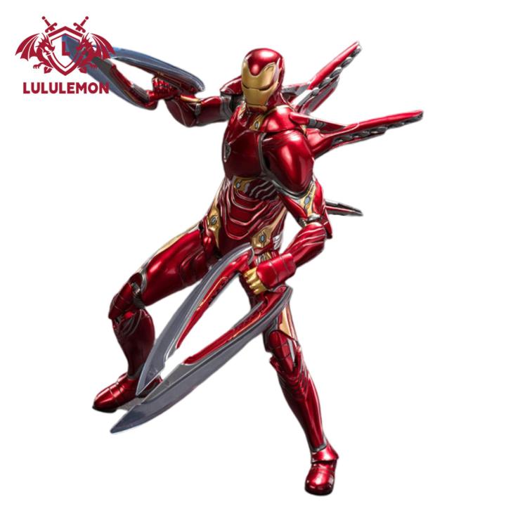 Lululemon Marvel Figure Movable Joint Marvel Avengers Iron Man Figure ...