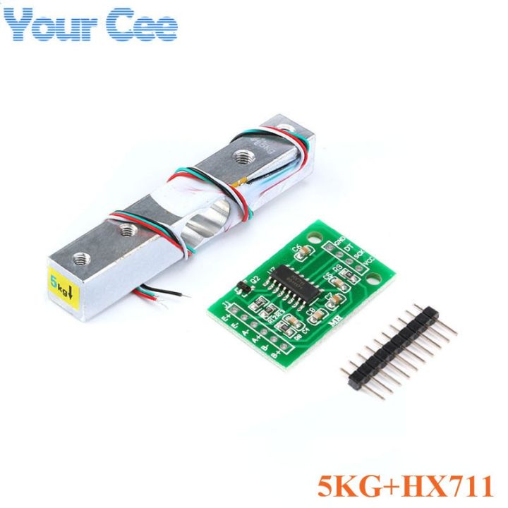 【happy one】Cell 1KG 5KG 20KG HX711 AD Module Sensor Electronic Scale Aluminum Alloy Weighing ...