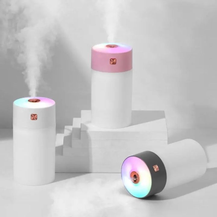 New Personal Portable Mini Rainbow Led Ultrasonic Cool Mist Usb Car Air ...