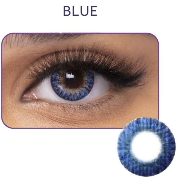 Colour BLUE - Fresh Look bcl Colour Blends Contact Lens - Full Set ...