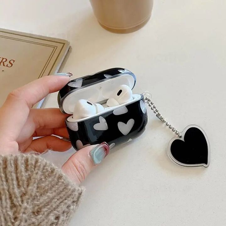 NEW Love Heart Conchoidal Case For Apple Airpods Pro 2 2nd usb c 3 ...