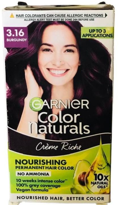 Garnier, 35gc Hair Colouring Creme, Long-lasting Colour, Smoothness ...