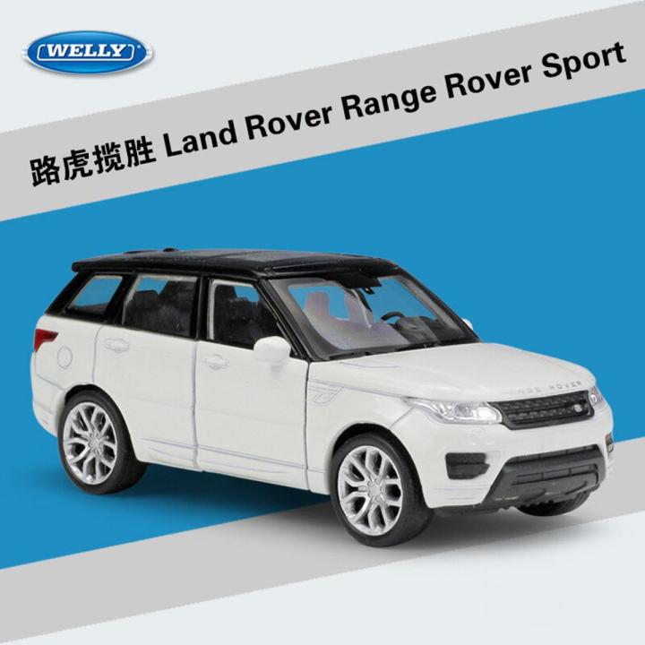 WELLY Diecast Car 1:36 Scale Land Rover Range Rover Sport SUV Pull Back ...
