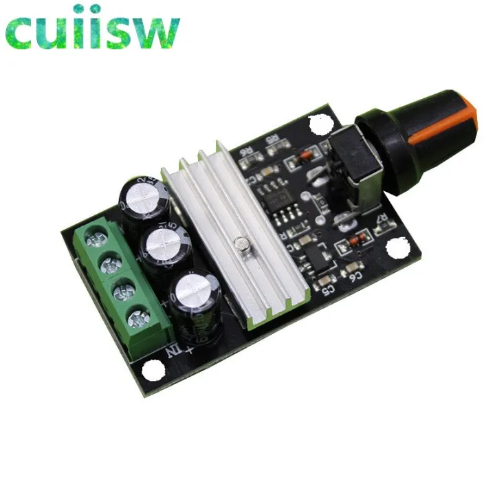 【KAMDSS015】1pcs 3A PWM Speed Controller Regulator Adjustable Variable Potentiometer Switch ...
