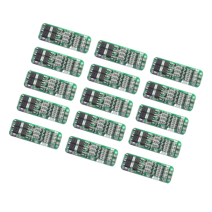 JDXHLAU 15PCS 3S 20A Lithium Battery 18650 Charger PCB Protection Board 18650 Li-Ion Battery ...
