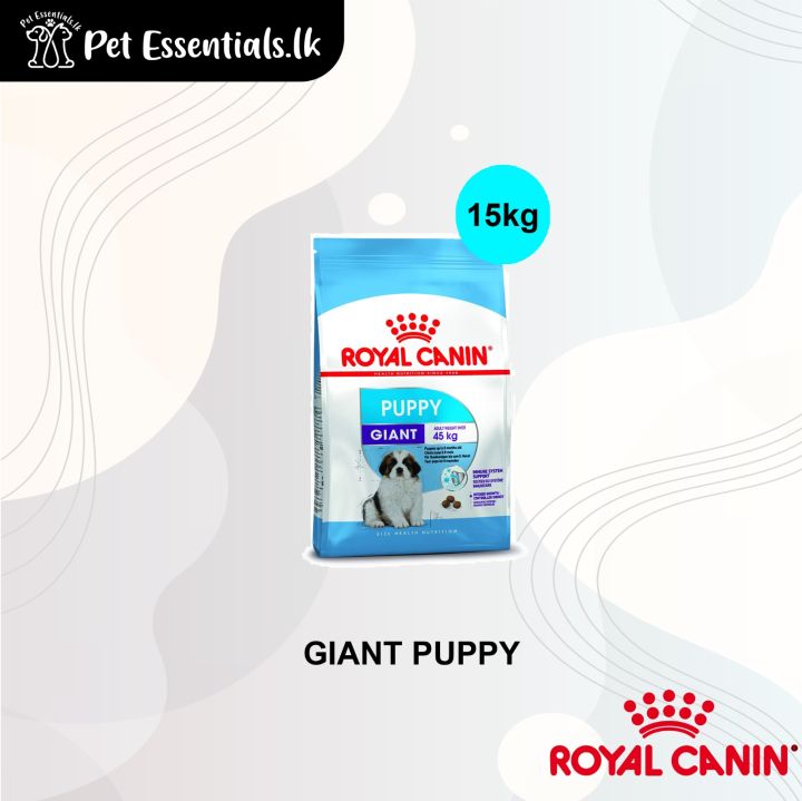 Royal Canin Giant Puppy 15Kg ( Adult Dog Weight Above 45Kg ) | Daraz.lk