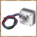 Kqueebee 17Hs08-1004S 4-Lead Nema 17 Stepper Motor 20Mm 1A 13Ncm(18.4Oz ...