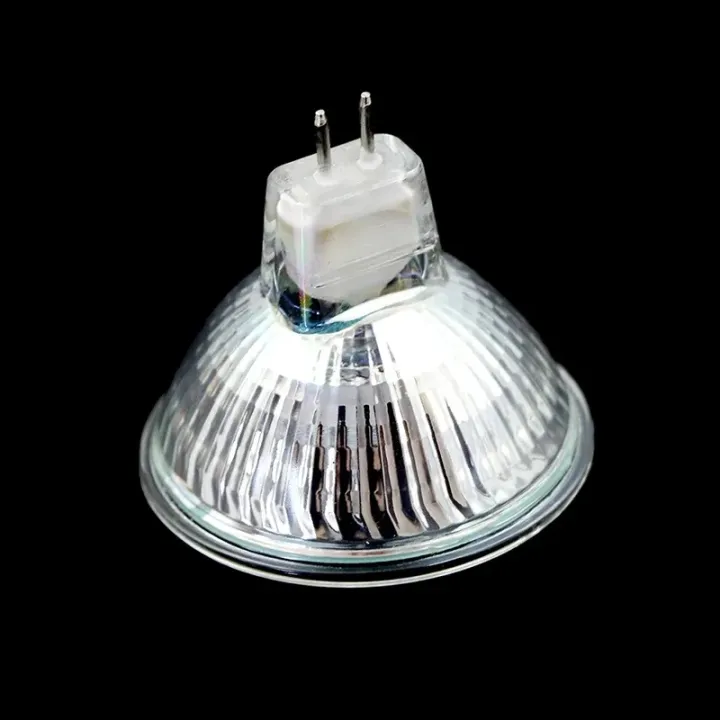 MR16 12V/GU10 220V 35W Watt Base Bulb Lamp Halogen Projector Socket Cup ...