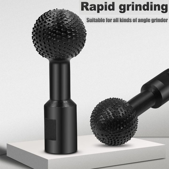 Carbon Steel Ball Gouge Spindles Shaped Spherical Carbide Rotary Burr ...