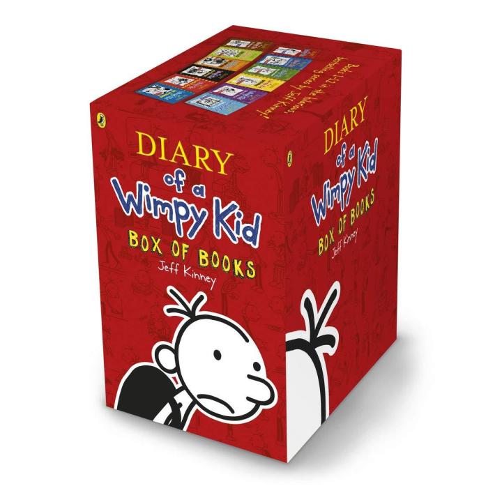 Diary Of A Wimpy Kid Box Set (12 Books) by Jeff Kinney | Daraz.lk