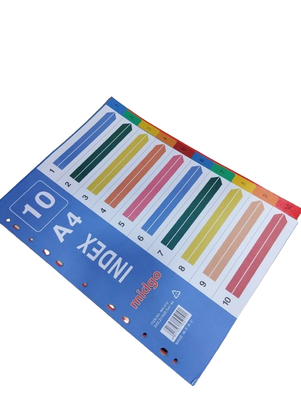 1-10 A4 File Divider | Daraz.lk