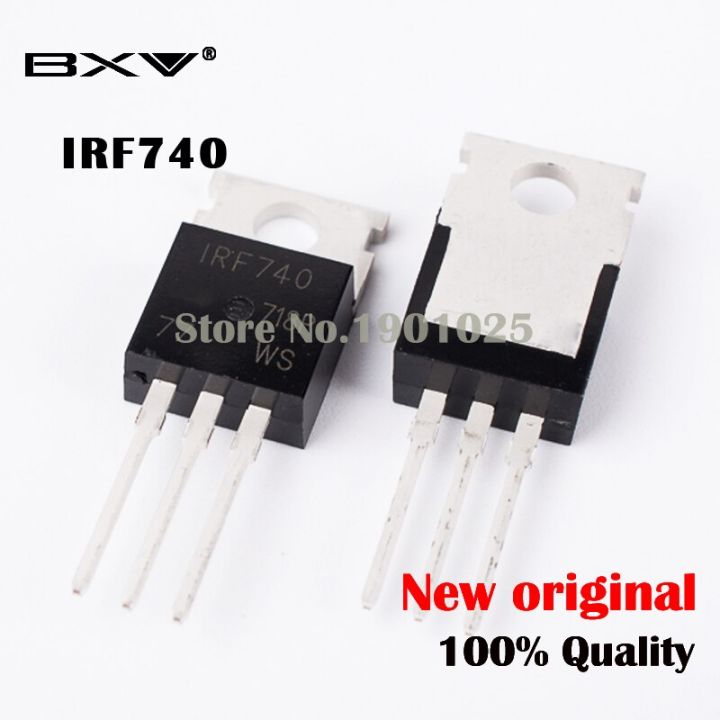 【VA VA VOOM】IRF740PBF MOSFET 400V Amp TO-220 Triode Transistor | Daraz.lk