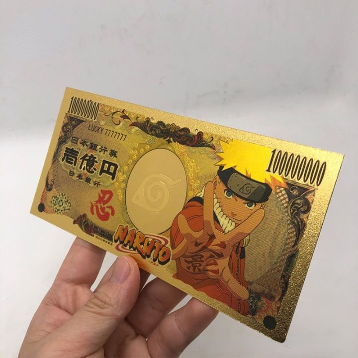 【DIV MALL】Naruto Commemorative Coins Banknotes Crafts Commemorative ...
