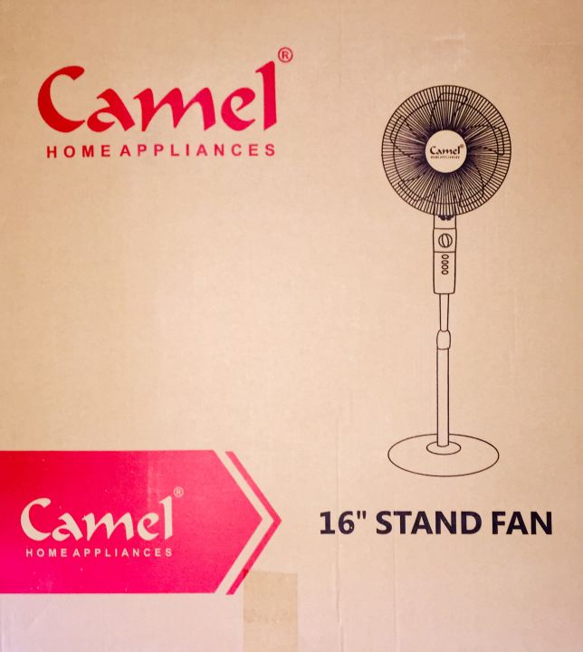 Camel 16'' Stand Fan Model: LF-SF1625 | Daraz.lk
