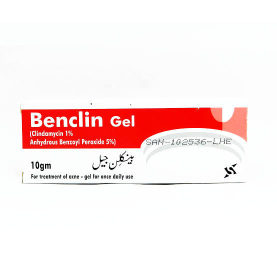 Benclin Gel for Acne - Black head remover cream - Acne scars remover ...