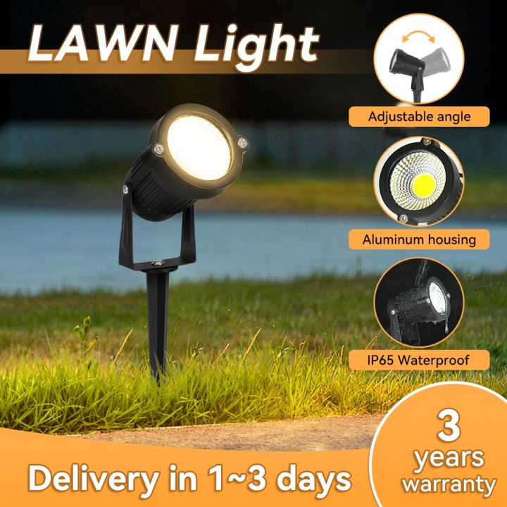 LED Lawn Lights Outdoor Garden Decoration Fixture Landscape Lighting ...