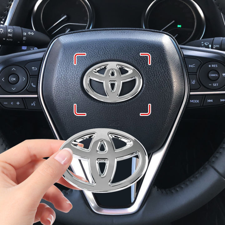 Car Steering Wheel Decorative Stickers Steering Wheel Logo Sticker ...