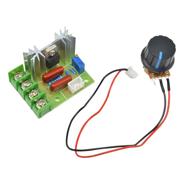 Voltage Regulator 2000W AC50-220V Dimmer SCR Power Regulator Motor ...