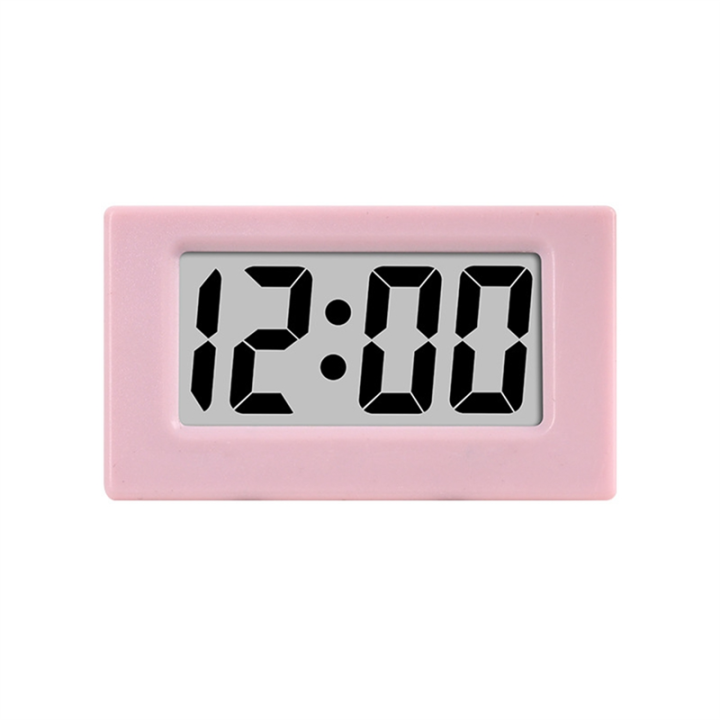 Mini Clock Triangle LED Screen Lectronic Digital Alarm Screen Desktop ...