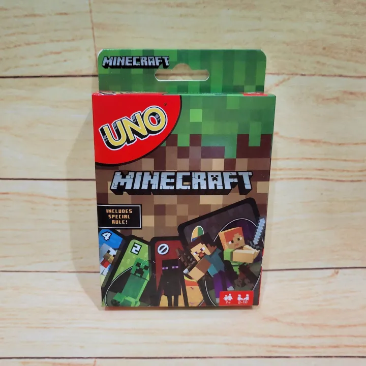 Uno Minecraft Uno Mario Uno Pokemon Anime Pictionary 5 Alive Card Game ...
