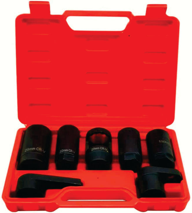 7Pcs Oxygen Lambda Sensor Socket Removal Tool Set Kit | Daraz.lk