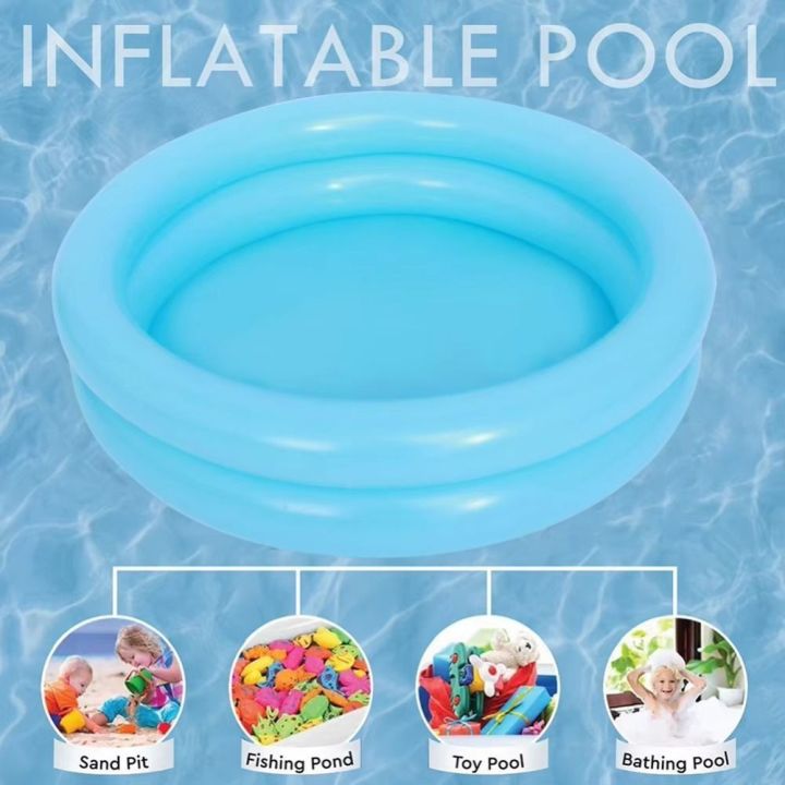 Portable Summer Inflatable Swimming Pool PVC Round Baby Swimming Pool ...