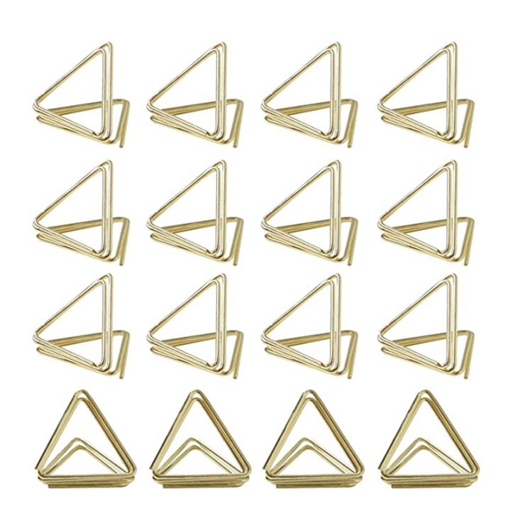 LKPCIGCXM 30Pcs Triangle Shape Card Holders Wedding Table Number ...