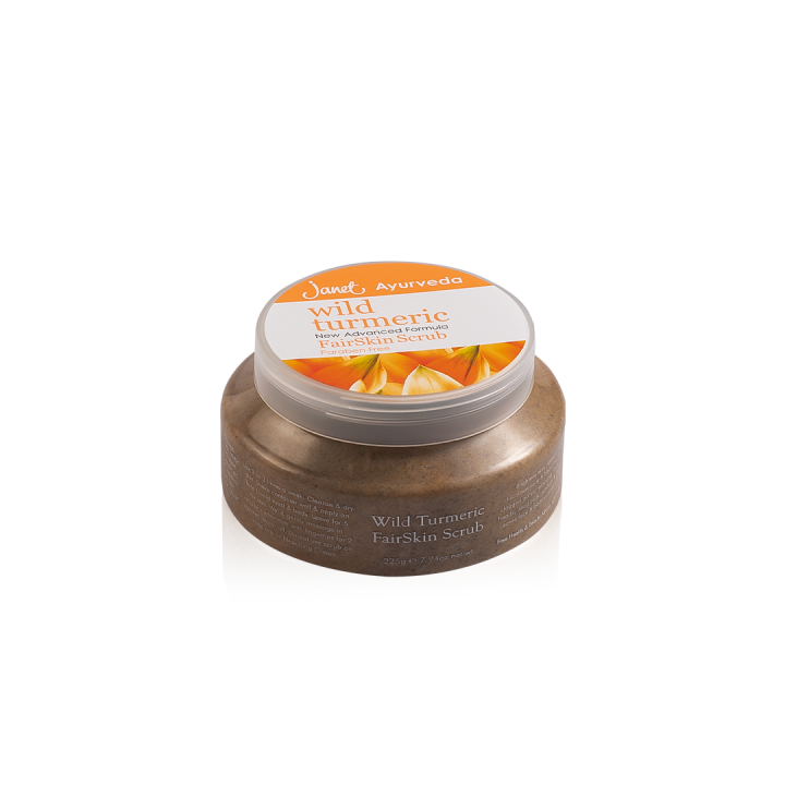 Janet Wild Turmeric Fair Skin Scrub - 225Ml | Daraz.lk
