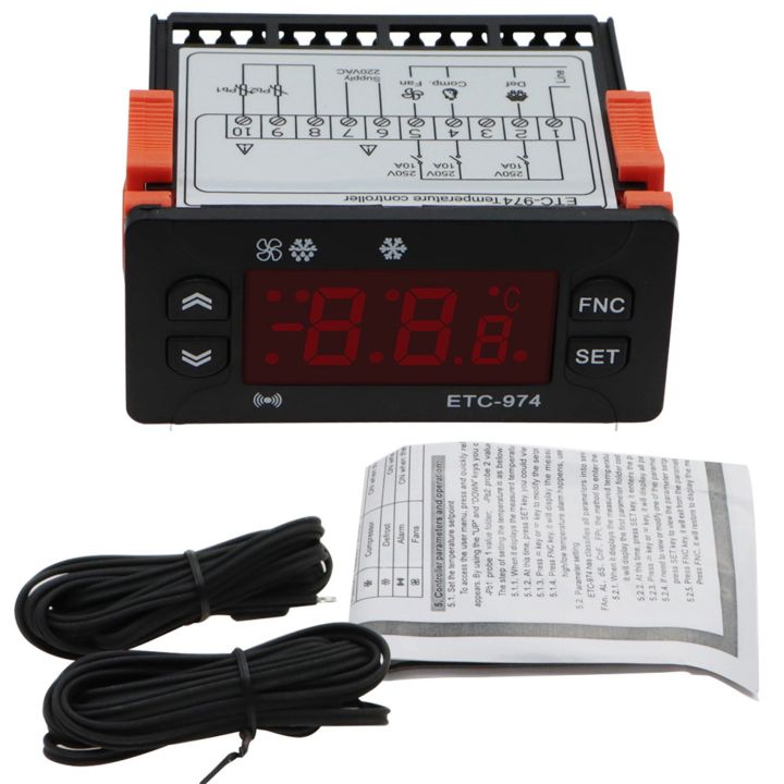 ETC-974 Digital Temperature Controller Microcomputer Thermostats ...