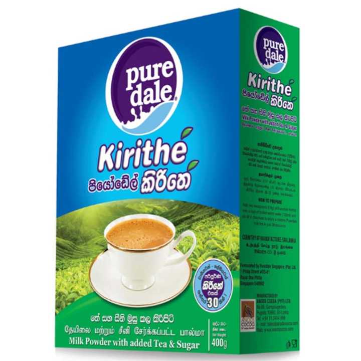 Pure Dale Kirithe (Full Cream Milk Powder With Added Sugar And Tea ...