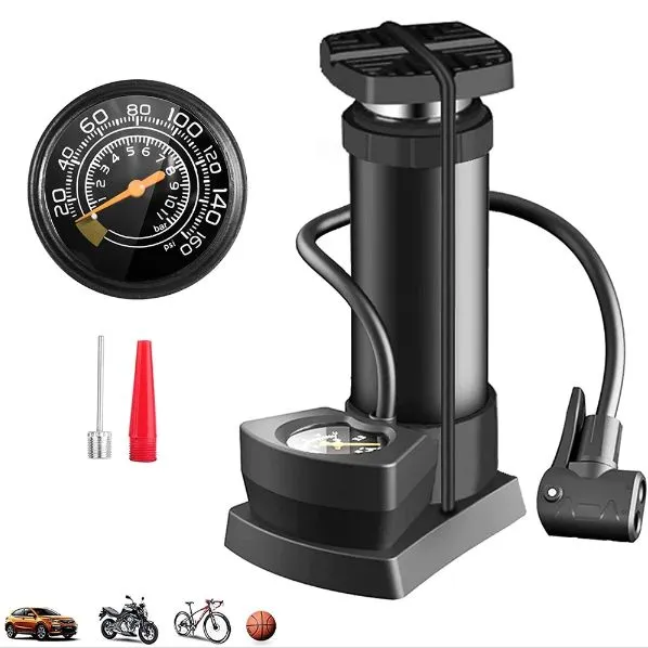 Mini Portable Bicycle Foot Pump