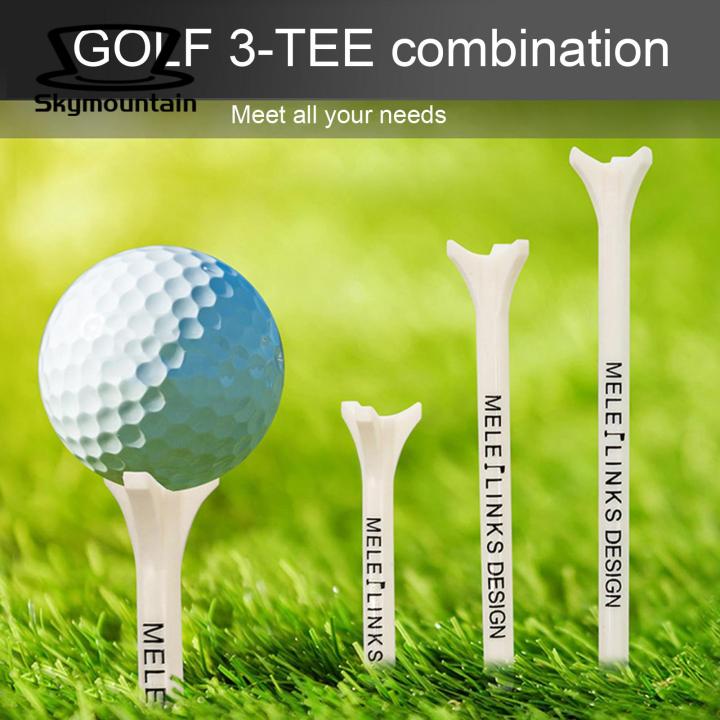 Distance-maximizing Golf Tees Colorful Three-head Design Golf Tees ...