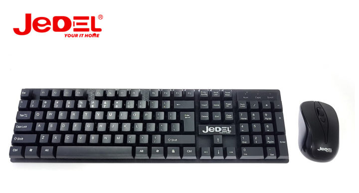 Jedel WS630 Wireless Keyboard Mouse Combo / Wireless Keyboard and Mouse ...
