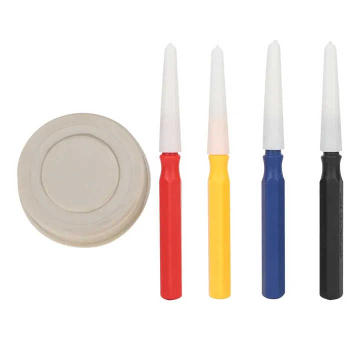 Full Set 4 x Oil Pin Pen Watch Repair Kit 1 x Oil Dish Watch Oiler Set ...