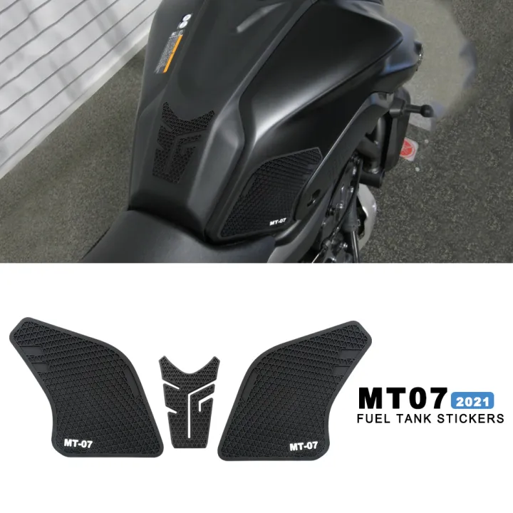 FOR Yamaha MT 07 mt07 MT-07 2021 - Motorcycle Tank Pad Side Gas Knee ...
