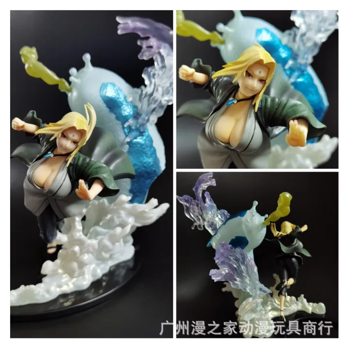 naruto Premium Edition Naruto Zero Tsunade Naruto Bond Combat Handmade Ornament Model Action ...