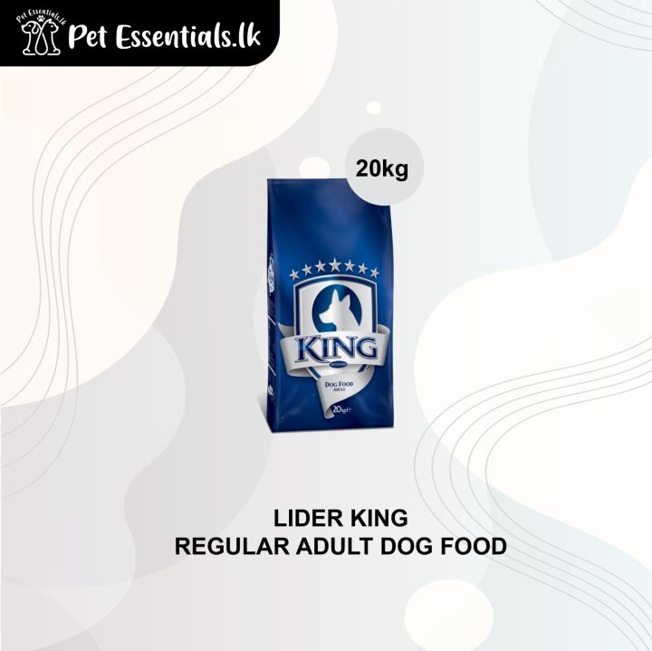 Lider King Regular Adult Dog Food ( 20Kg ) | Daraz.lk