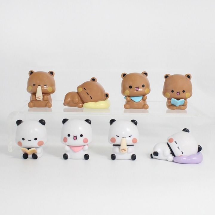 Anime Accessories Home Decor Bubu Dudu Bear Figure Car Ornament ...