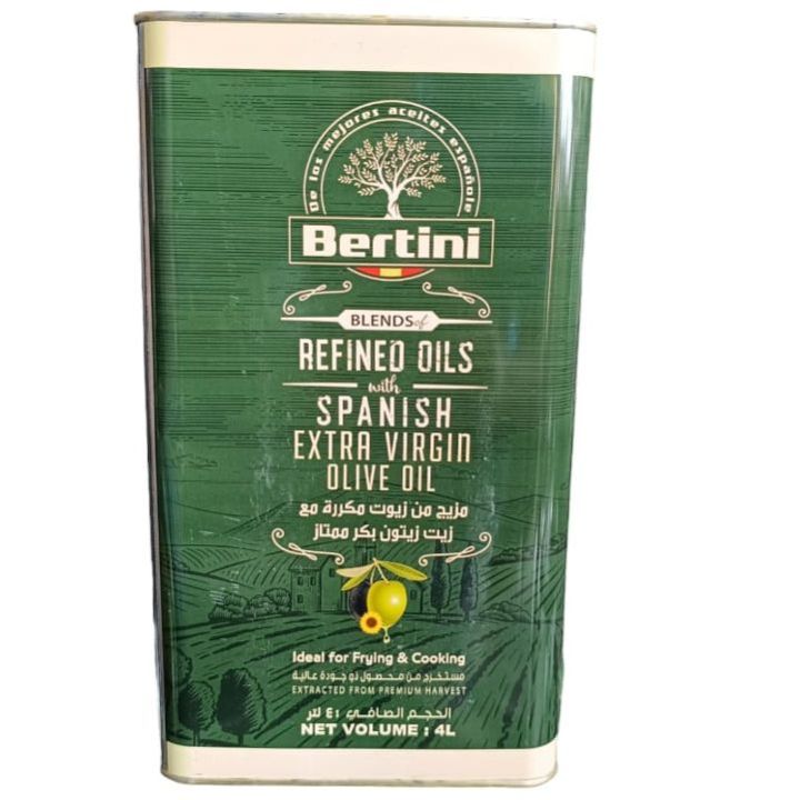 Bertini Extra Virgin Olive Oil -Spanish Oil - 4L | Daraz.lk