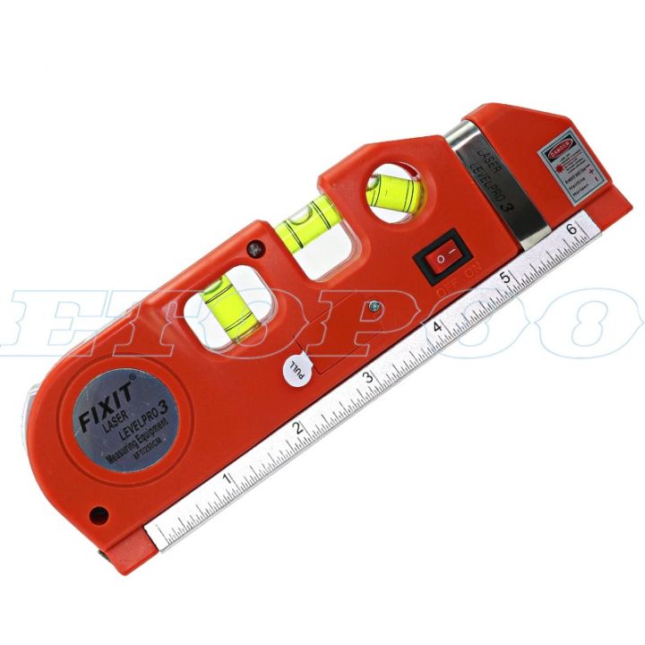 5 in 1 Multi Purpose Laser Level Pro 3, Laser Leveler With Measuring ...