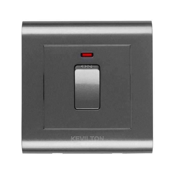 Modular Black 20 A Double pole with Neon | Daraz.lk