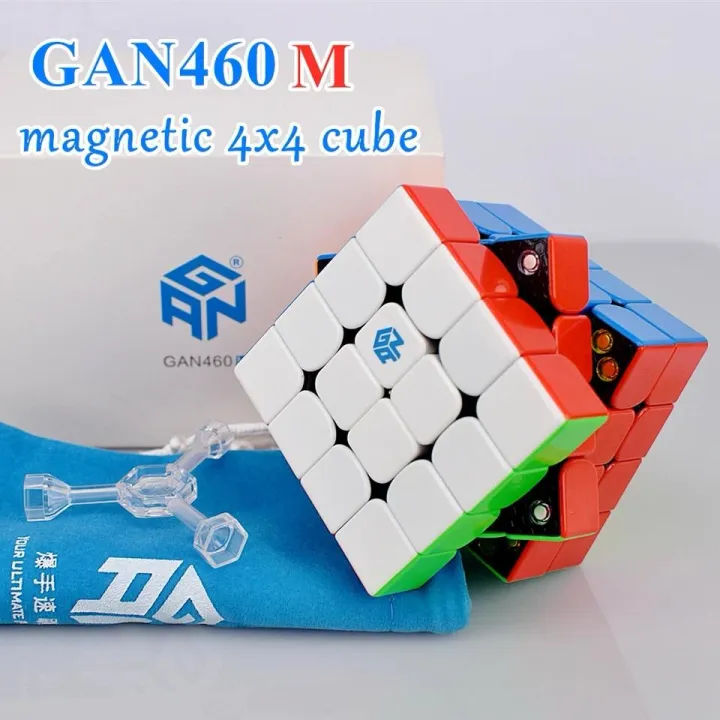 GAN 4x4 460 M Magnetic Magic Rubik Cube Antistress Professional GAN 460 ...