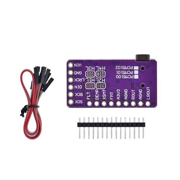 I2S PCM5102A DAC Decoder GY-PCM5102 I2S Player Module For Raspberry Pi ...