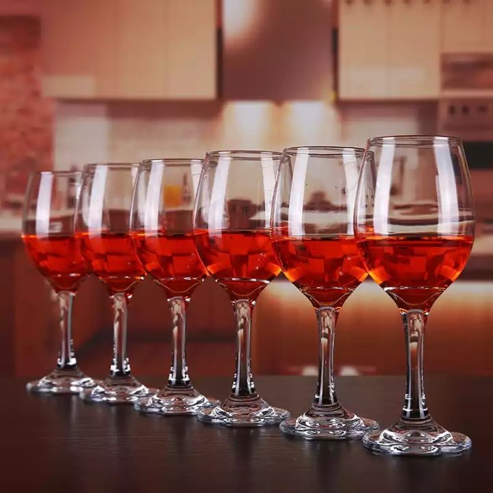 6 Pcs Glass Set (Wine Glass,Champagne Glass, Martini Glass, Ice Cream ...