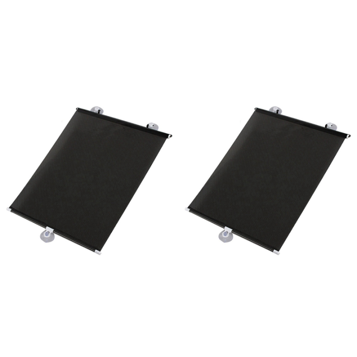 2X Sunshade Roller Blackout Suction Cup Blinds Curtains for Living ...