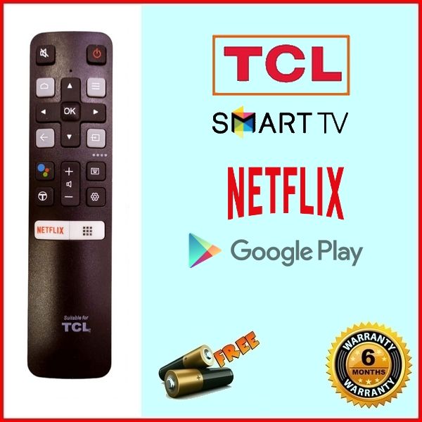 TCL Softlogic Prizm LED Android Smart Tv Remote Controller & Free ...