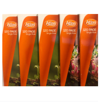 Atlas Single Ruled Exercise Books 120 Pages Book Set (5 Books) | Daraz.lk