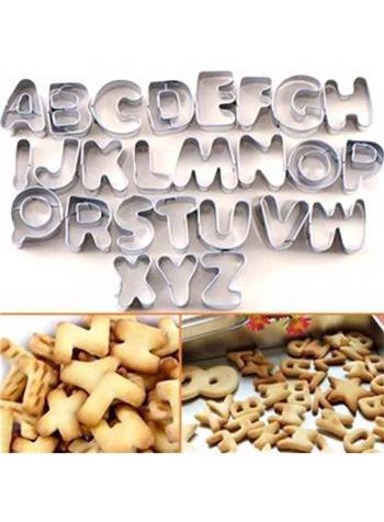 Stainless Steel Alphabet (A-Z) Cookies Cutter | Daraz.lk