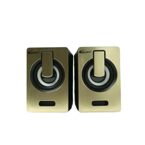 HT-209 Computer Speakers 2.0 with 6W Power in Black Color | Daraz.lk